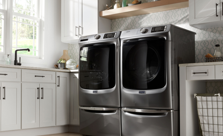 Comment mesurer les dimensions des laveuses et sécheuses | Maytag